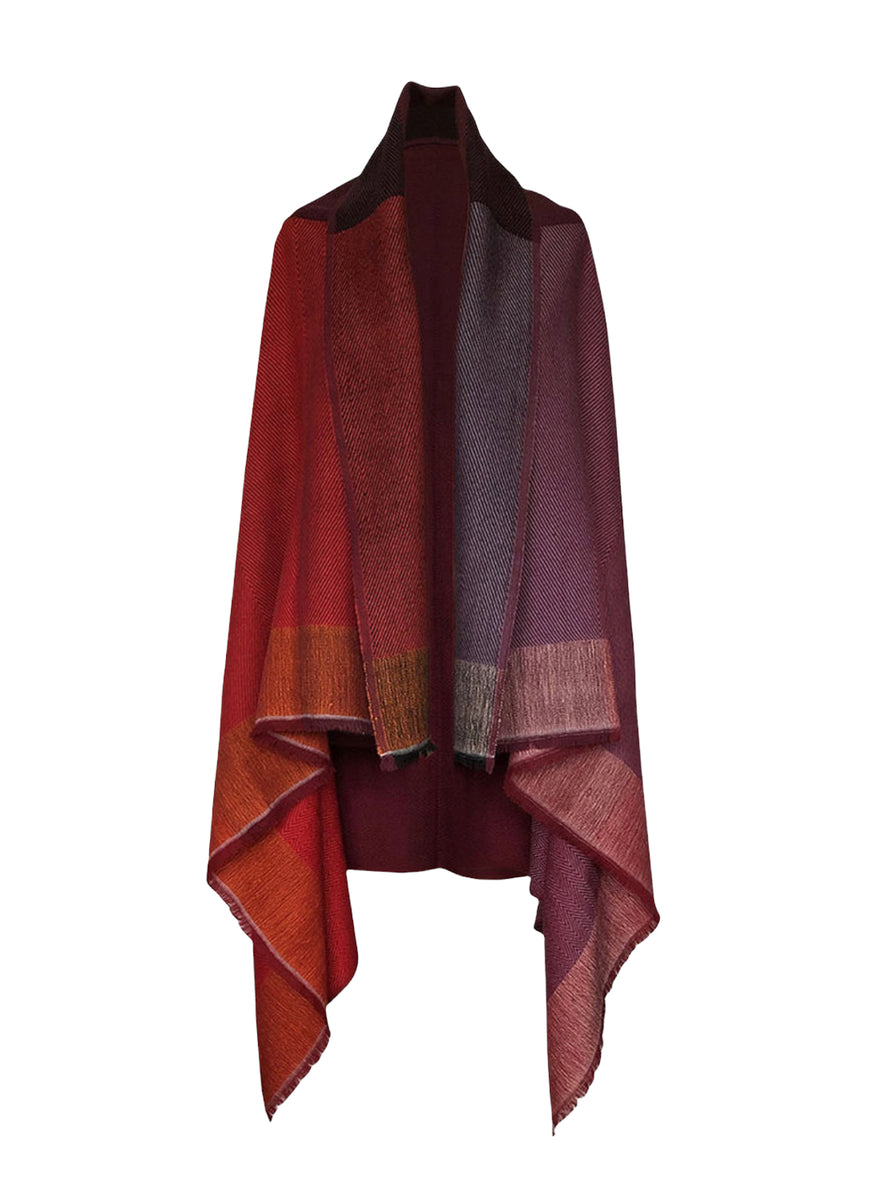 Infinity Cape - Merlot | ShopCurious