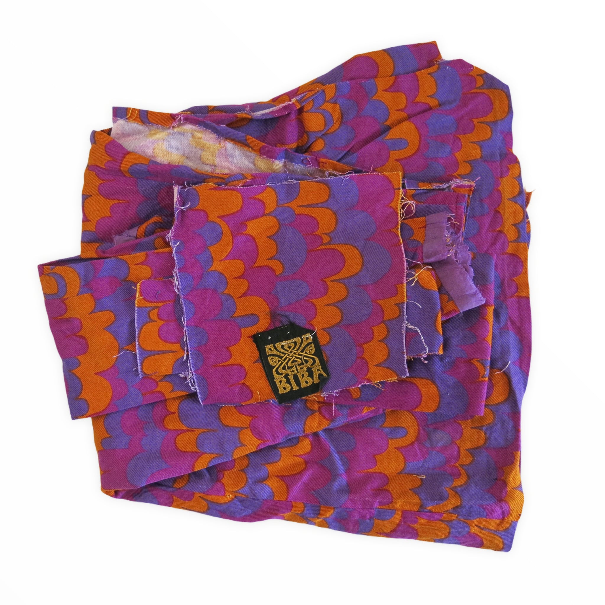 psychedelic pattern fabric